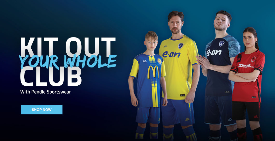 Football Teamwear, Clothing & Kits Supplier | Pendle Sportswear